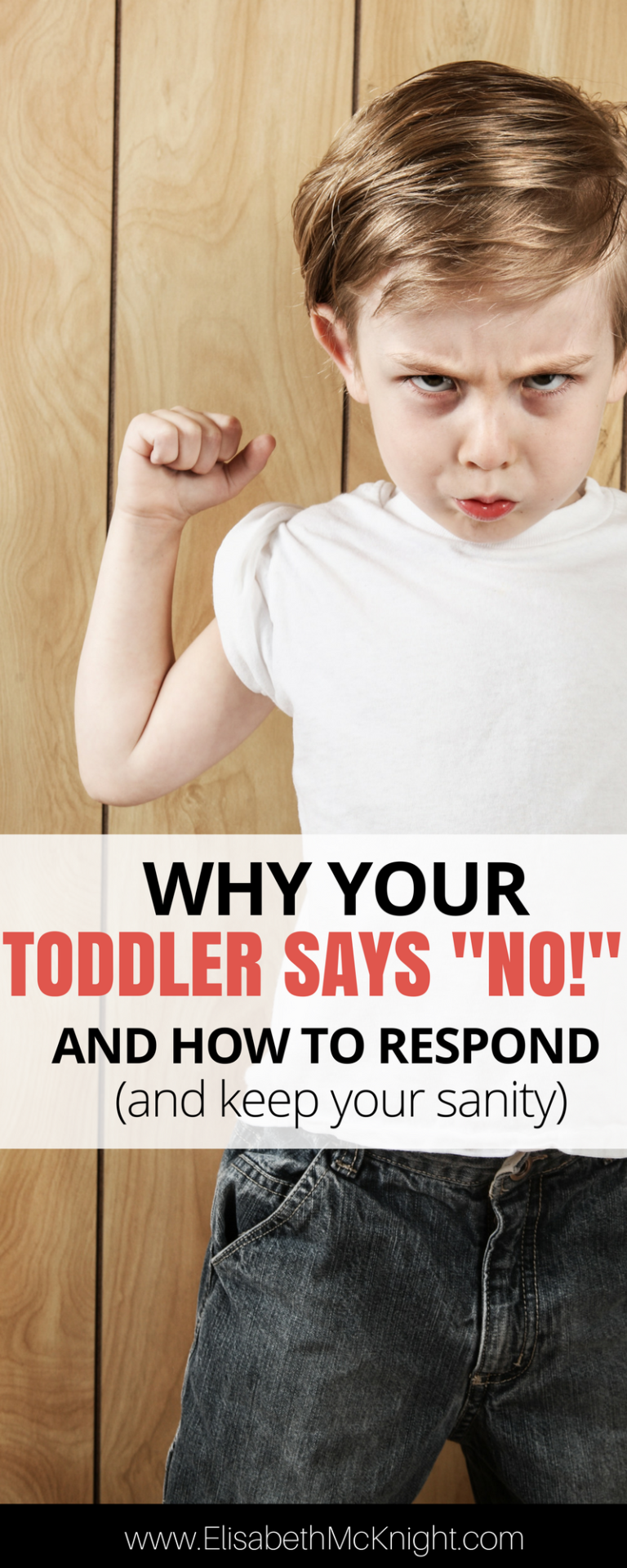 Why Your Toddler Says "No" and How to Respond | Elisabeth McKnight