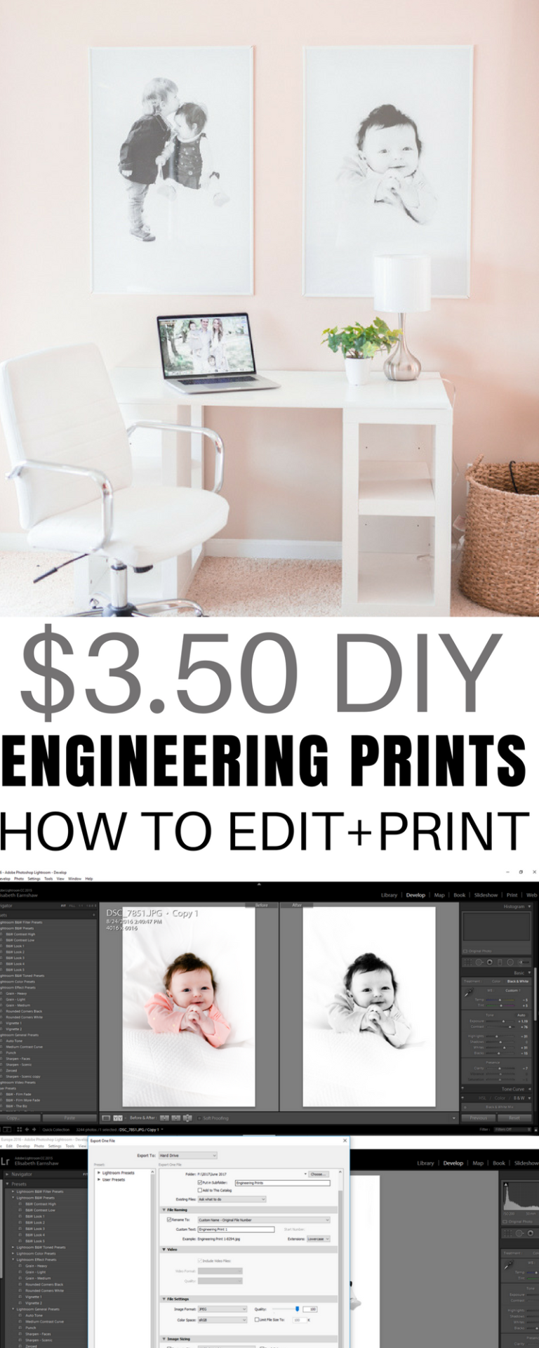$14 Engineering Prints For Your Walls (frame included) | Elisabeth McKnight