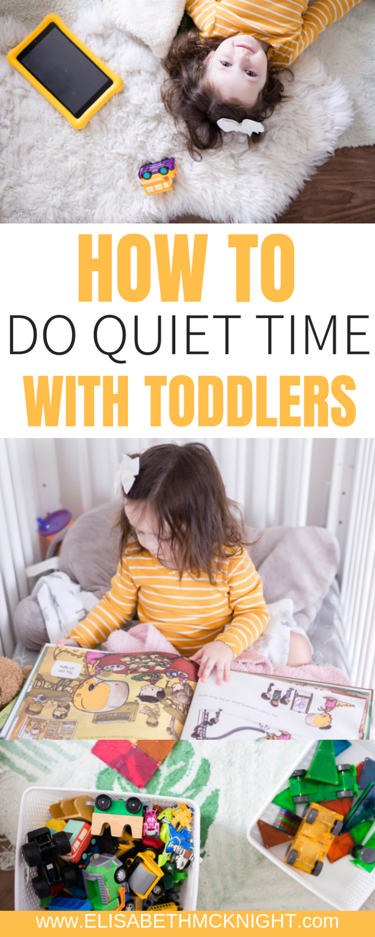 How to do quiet time with toddlers | Elisabeth McKnight