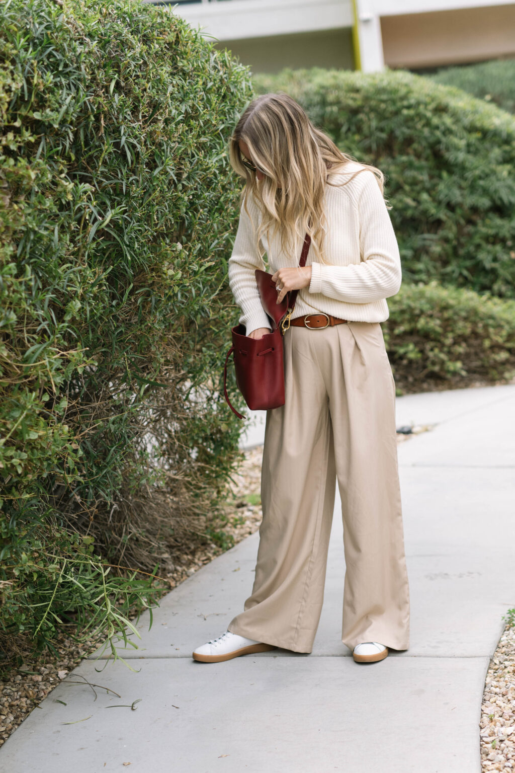 Mini Cider Clothing Review: Beige Trousers | Elisabeth McKnight